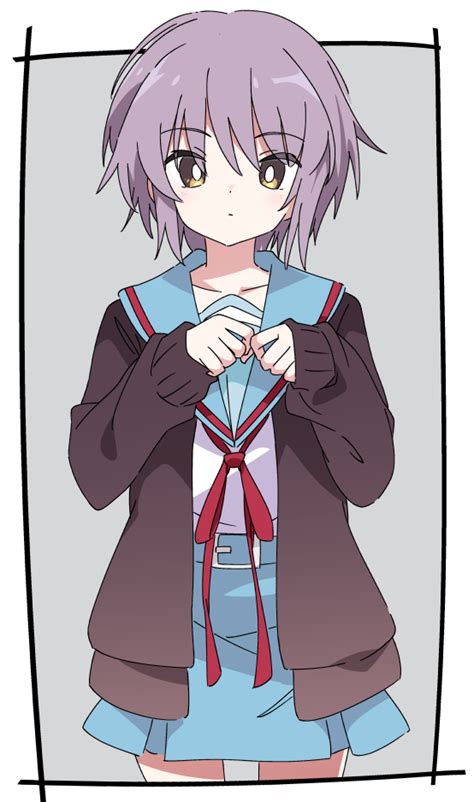 Nagato Yuki Suzumiya Haruhi No Yuuutsu Drawn By Ixy Danbooru