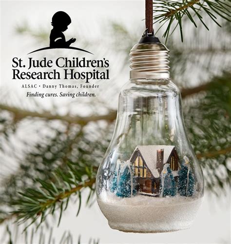 St Jude Cabin Ornament Light Bulb Rejuvenation