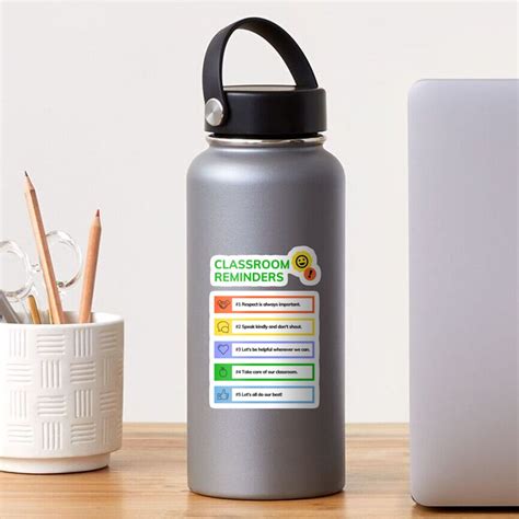 Classroom Reminders Classroom Manners Classroom Rules Sticker For Classroom Reminders Classroom Manners Classroom Rules Sticker For