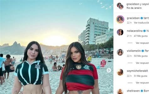 Gracie Bon Y Victoria Matosa En Playa Río De Janeiro Fotos