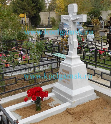 Заказать памятник крест на могилу