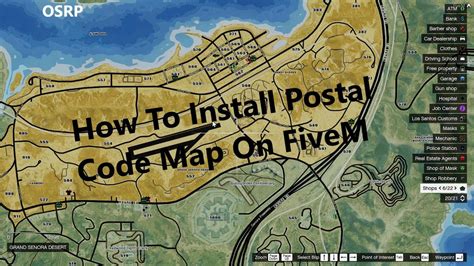 Fivem Map Postal Codes Planningasl Vrogue Co