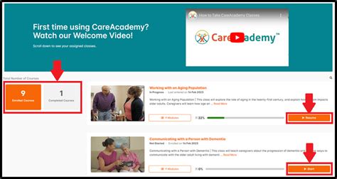 How Do I Go Back To My Class List If I Am Already In A Class Careacademy