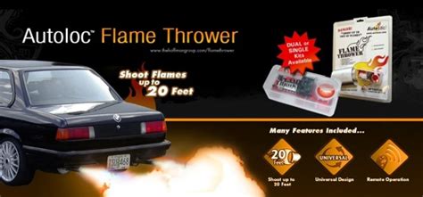 Dual exhaust flame thrower kit - Make: