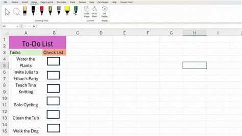 How To Insert Checkbox In Excel