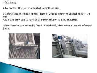 Raw Water Intake And Pre Treatment Of Raw Water In A Thermal Power Plant