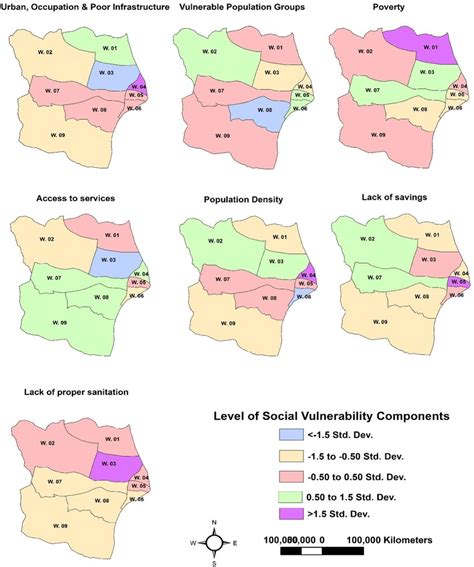 Spatial Distribution Of The Extracted Components Found By Pca