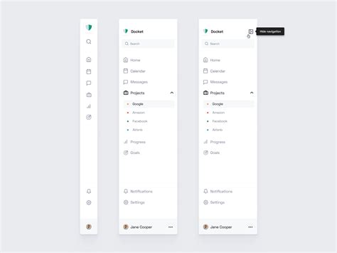 Sidenav Component By Om Prakash On Dribbble