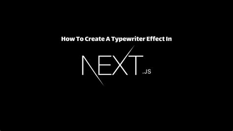 how to create a typewriter effect in next js zedline
