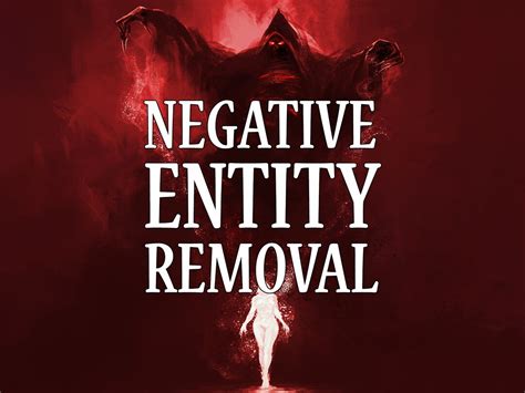 Negative Entity Removal Banish Entities Remove Entity Entity Removal