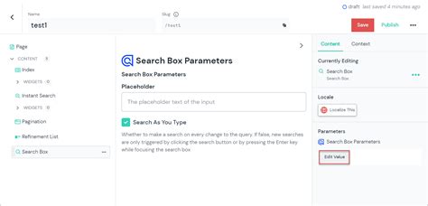 Basic Algolia Components