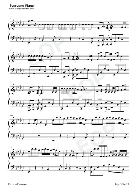 Solo Jennie五线谱预览 Eop在线乐谱架