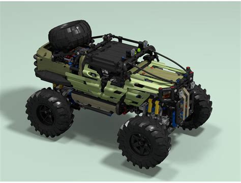 Lego Moc 4x4 X Treme Off Roader【ver302speed Shift Function】 By Arthsgwjp Rebrickable
