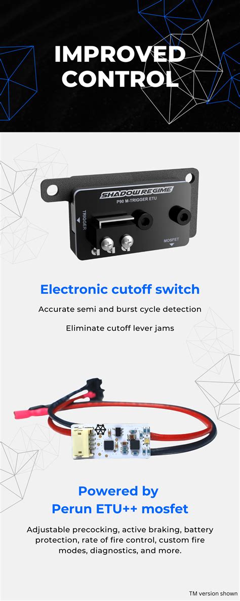 P90 M Trigger Etu — Shadow Regime Airsoft P90 M Trigger Etu — Shadow Regime Airsoft