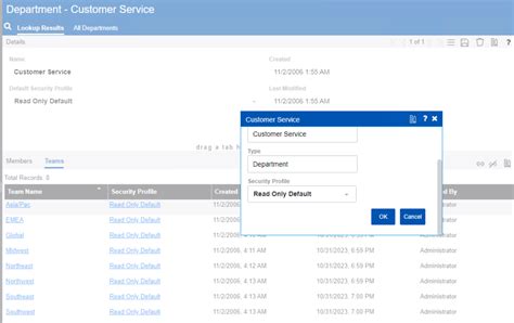 Using Teams To Manage Account Access In Infor Crm Slx Customer Fx