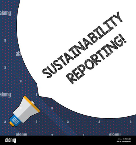Handwriting Text Writing Sustainability Reporting Conceptual Photo