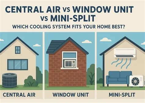 Mini‑split Vs Window Unit Vs Central Air Best System For Your Home