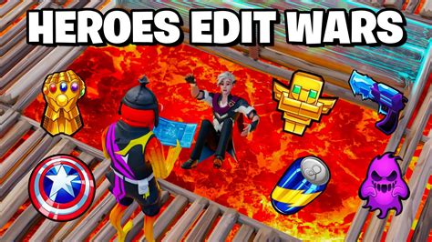 🦸‍♂️heroes Edit Wars📝 2220 0956 8591 من ابتكار Jermy Fortnite