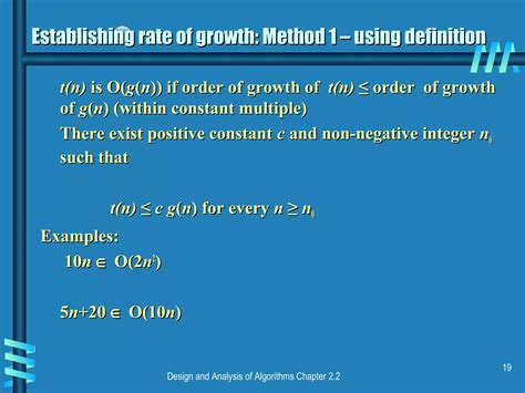 basics and asymptotic notations ppt programming languages computing