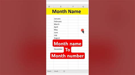 Month Name To Number Excelworld Excelformula Exceltech Excelfunction Excelshortcuts