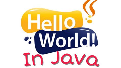 Java Hello World YouTube