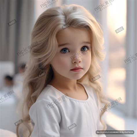 ai创作图外国小女孩 金发的孩子女 大眼可爱女孩 儿童娃娃小儿小孩 外国小萝莉 金发碧眼小女孩 大眼睛小女孩 可爱小女孩小女生 女孩小女孩美女