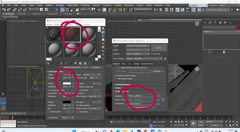 my v ray 5 material editor preview object doesn t showing any