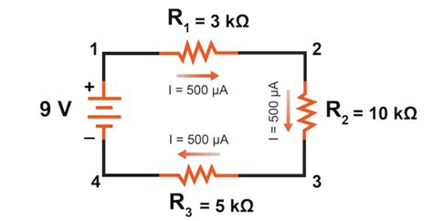 Application Of Ohms Law In Series Circuits