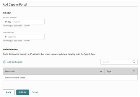 Configure An Access Point Captive Portal