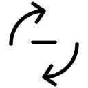 Rotate Gesture Icon Line Iconpack IconsMind
