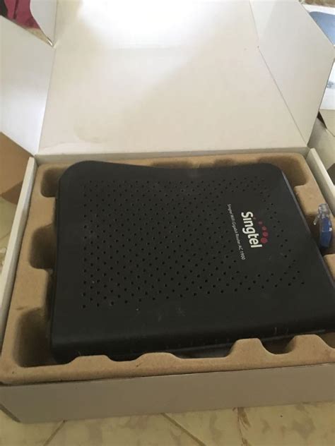 Singtel Router Computers Tech Parts Accessories Networking On Carousell