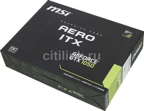 Msi Nvidia Geforce Gtx Geforce Gtx Aero Itx G Ocv