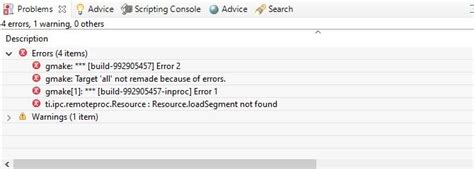 CCS AM Error While Adding IPC To The LED Blink Example Processors Forum Processors TI