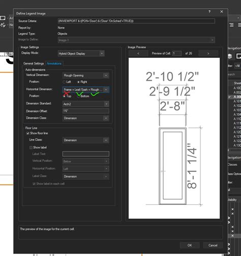 Customizing Measurement Display In Graphic Legend Tool Exclude Frame Troubleshooting