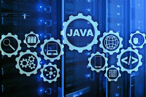 Premium Photo Java Programming Concept Virtual Machine On Server Room