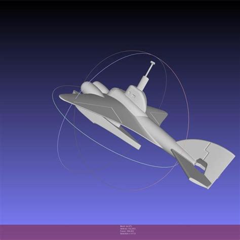 Stl File Lpl Flying Submarine Model・3d Print Design To Download・cults