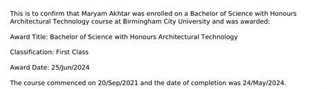 Maryam Akhtar On Linkedin After Three Years Of Hard Work I Am Thrilled To Announce That Ill Be…