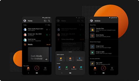 microsoft office for android joins the dark side