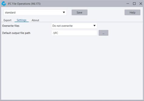 Ifc File Operations Ml175 Tekla User Assistance