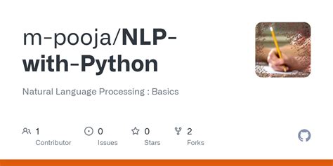 Github M Pooja Nlp With Python Natural Language Processing Basics