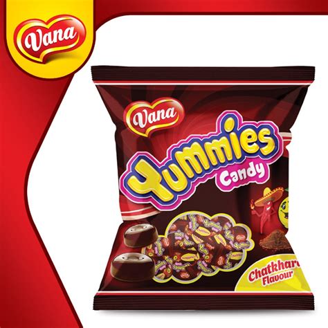 Vana Yummies Candy Chatkhara 50 Pieces 48 Ct