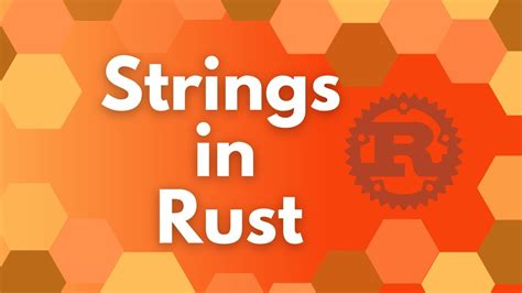 Strings In Rust Finally Explained Youtube