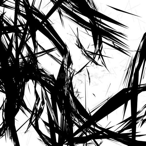 Geometric Edgy Shape Pattern Rough Edgy Geometric Textured Element Stock Vector