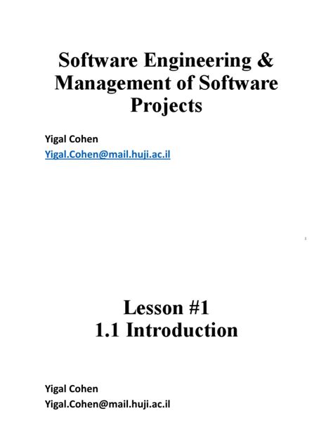 10proect Management תשפג Introduction Pdf