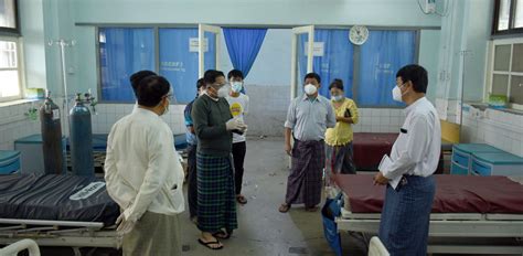 ကချင်ပြည်နယ်စီမံအုပ်ချုပ်ရေးကောင်စီဥက္ကဋ္ဌက ကိုဗစ် ၁၉ အတည်ပြုလူနာများနှင့် သီးသန့်စောင့်ကြည့