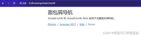 bootstrap 5 保姆级教程（七）：分页 and 列表组 bootstrap 分页 csdn博客