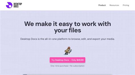 Desktop Docs 是一款专为 Mac 用户设计的全能媒体文件管理平台，提供高级图像搜索、媒体编辑和导出功能。 Soaiim