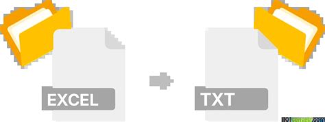 convert excel to txt