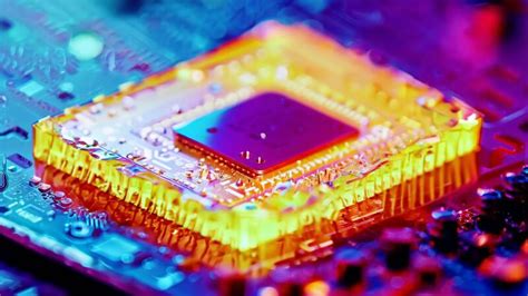 microchip production printing processor cpu component ai memory storage