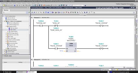Siemens Plc Project Fruit Sorting By Weight And Color